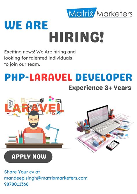 Mandeep Singh On Linkedin Dearjobseekers Php Laravel Experienced Location Hiringalert