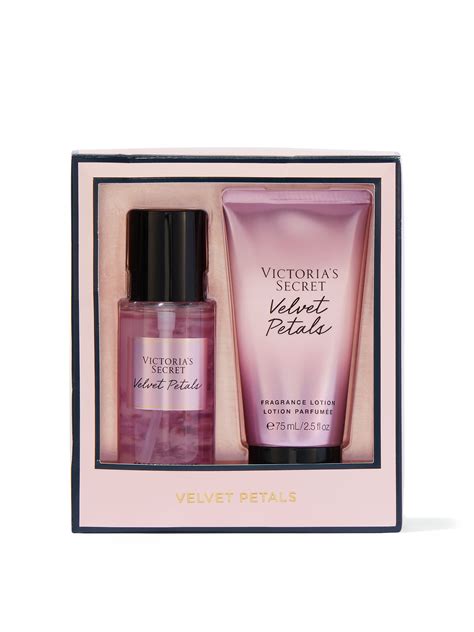 Velvet Petals Duo Mini Brume Parfumée Et Mini Lait Parfumé Corps