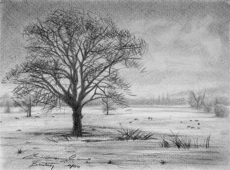 Dibujos De Paisajes A Lapiz Imagui