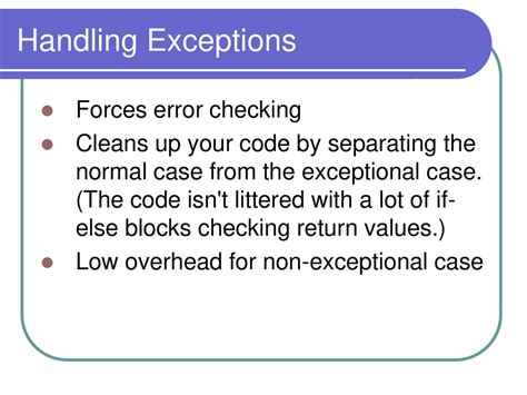 exception handling in java ppt download