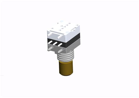 Single Unit Digital Incremental Encoder Vertical Mounting Rotary Type