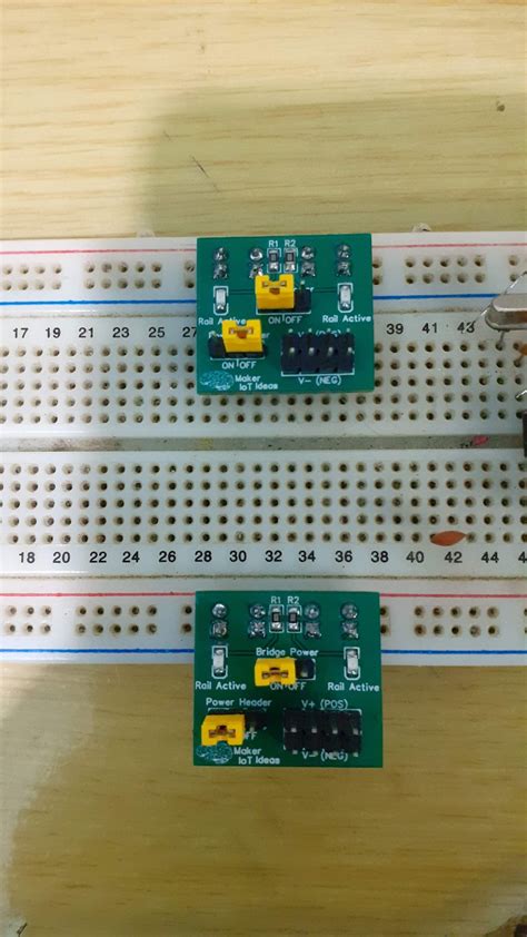 Breadboard Power Rail Bridge Maker And Iot Ideas