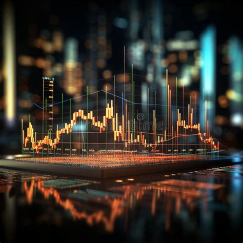 Decoding Data Graphs Present Business Stock Trends For Informed Choices Stock Illustration