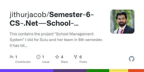 Github Jithurjacobsemester 6 Cs Net School Management System This Contains The Project