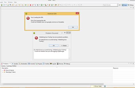 Java Couldnt Open Existing Projects In Android Adteclipse Stack