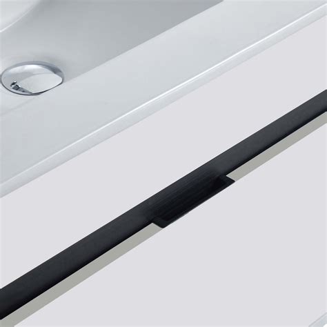 Fine Fixtures Wall Mount Bathroom Vanity And Sink Knob Free Design
