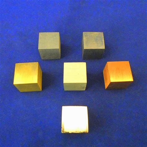 Cube Metal Set Of 6 Different Metals At ₹ 240 Piece In Ambala Id 2853263068397