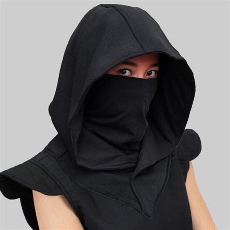 Female Ninja Mask Ninja Half Mask Karate Nmxblo