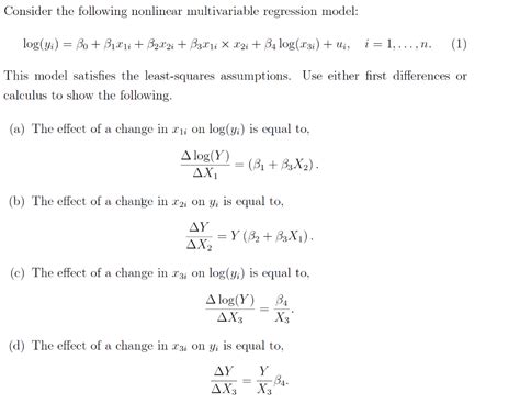Solved Consider The Following Nonlinear Multivariable