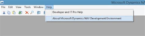 How To Check Microsoft Dynamics NAV Build Development Environment TharangaC