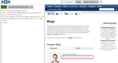 Adding Custom Methods To Transformations Kentico Xperience 12 Service