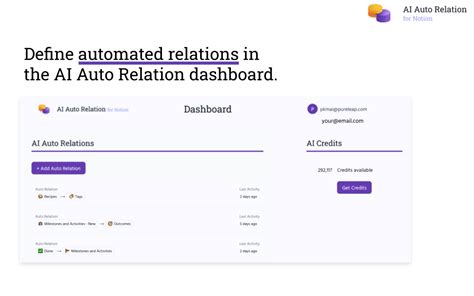 Ai Auto Relation Integrations Connect Your Apps With Notion