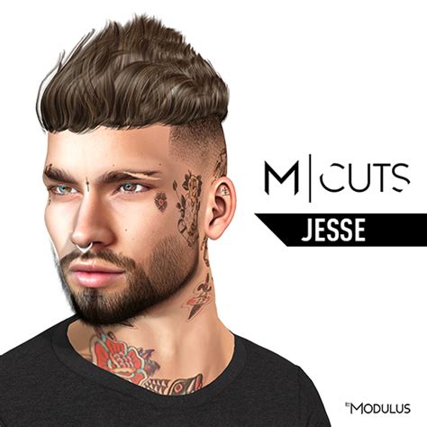 Second Life Marketplace Modulus Jesse Hair Fatpack