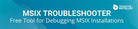 Msix Troubleshooter A Free Tool For Debugging Msix Installations