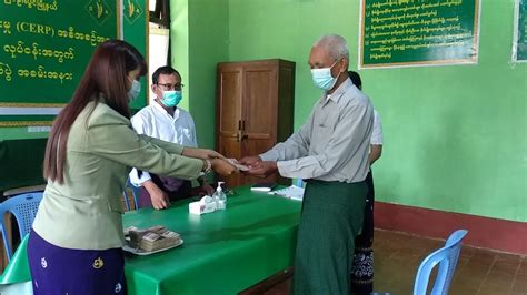 ကိုဗစ် ၁၉ စီးပွားရေးကုစားမှု Cerp အစီအစဉ်အရ ပြင်ဦးလွင်မြို့နယ်အတွင်းရှိ မိုးစပါးမျိုးစေ့ထုတ