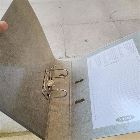 کمدا قیمت و خرید تعدادی کلاسور 4 حلقه