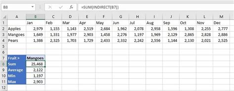 How To Use The Excel INDIRECT Function GoSkills