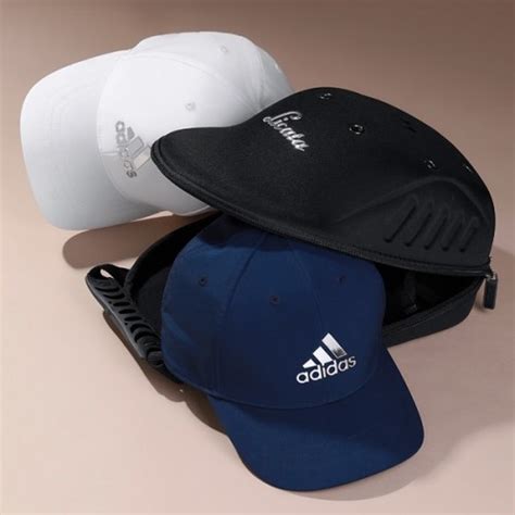 필드나가실때 골프캡 예쁘게 휴대하세요 라운드 후 구김없이 깔끔하게 골프캡 보관 💥리카타 스타일 돔 캡 캐리어 모자 케이스💥 여신골 골프 투어 Band