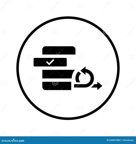Backlog Vector Icon Symbol Creative Sign From Agile Icons Collection Filled Flat Backlog Icon