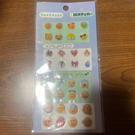 絵文字 ボンボンドロップシール 14 ボンボンドロップ シール メルカリ