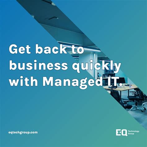 Eq Technology Group Inc On Linkedin Manageditservices Managedit