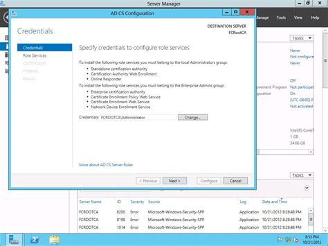 Installing A Two Tier Pki Hierarchy In Windows Server 2012 Part Ii Installing A Root