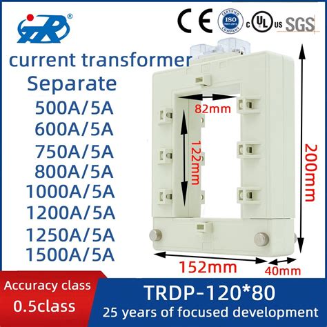 Tr Low Voltage Current Transformer For Ammeter Dp 066 Ac Power Current Transformer 12080