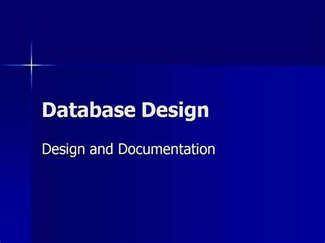 PPT Database Design PowerPoint Presentation Free Download ID