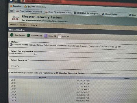 uccx backup is getting failed cisco community
