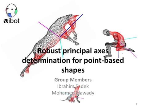 Robust Principal Axes Determination For Point Based Shapes Pptx