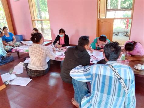 ဘီးလင်းမြို့နယ်၌ ပန်းခင်းစီမံချက်ဖြင့် အိမ်ထောင်စုလူဦးရေစာရင်းနှင့် နိုင်ငံသားစိစစ်ရေးကတ်ပြားမ