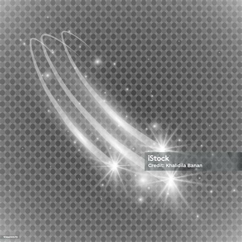 추상 반투명 벡터 매직 글로우 스타 트레일 효과 네온 흐림 곡선 라인 쏜다 스파클링 반투명 혜성 Bokeh입니다 투명 한 배경에 특별 한 화이트 크리스마스 효과 곡선에 대한