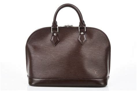 Louis Vuitton Chocolate Brown Alma Pm Bag Handbags And Purses Costume