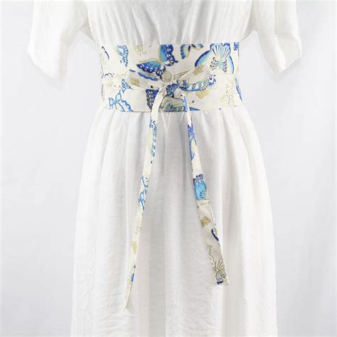 Ceinture Obi Blanche Tenko