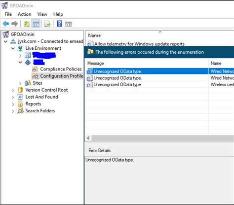 Intune Configuration Profiles Error Unrecognized Odata Type 4376793