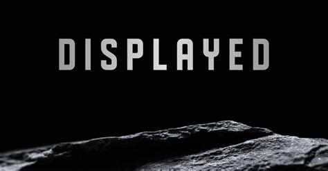 Displayed Sans Serif Font Fuentes Envato Elements