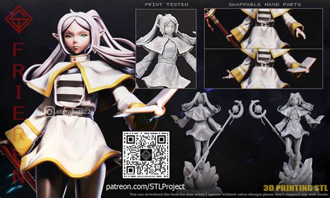 🗿 Frieren・ 3d File For 3d Printing・cults