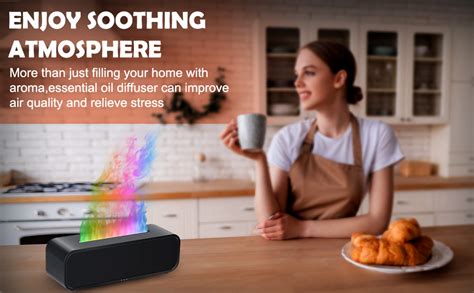 7color Flame Diffuser Bonfire And Fireplace 107331 Black Health And Household 7color Flame Diffuser Bonfire And Fireplace 107331 Black Health And Household