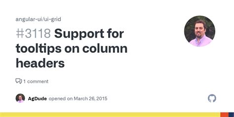 Support For Tooltips On Column Headers · Issue 3118 · Angular Uiui