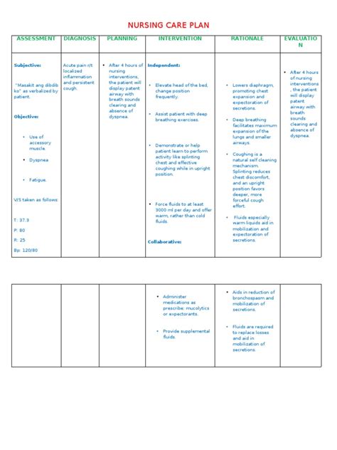 Ncp Cap Pdf Breathing Cough