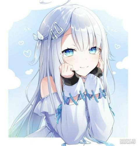 عکس انیمه آبی کیوت عکس نودی