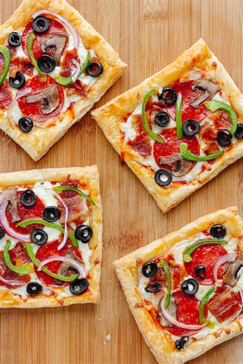 Puff Pastry Pizza Maple Mango