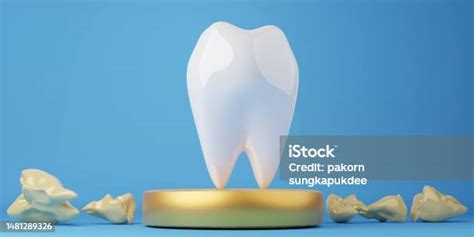 미백 치아 치료 치아 청소 의료 치과 의사 건강 관리 칫솔 치료 뿌리 미백 3d 렌더링 3차원 형태에 대한 스톡 사진 및 기타 이미지 3차원 형태 건강관리와 의술