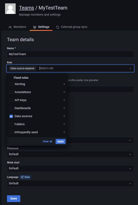 Adding New Roles To A Team Using Api Configuration Grafana Labs Adding New Roles To A Team Using Api Configuration Grafana Labs