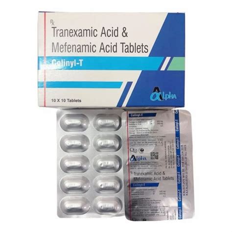 Mefenamic Acid Tablets At Rs 303unit Mefenamic Acid Tablets In