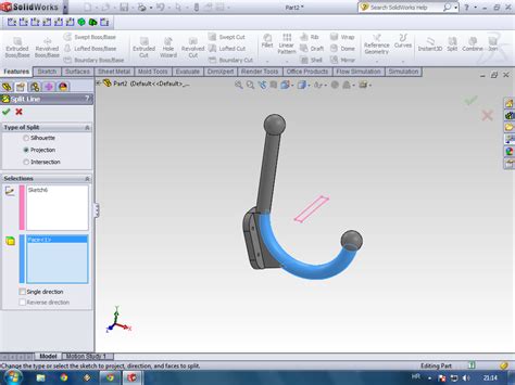 Tutorial How To Calculate Stress In Z Direction Of Hanger Usin Solidworks Simulation Grabcad