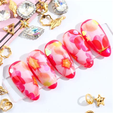 100 шт смешанный дизайн ногтей наклейки набор цветок мультфильм переводной слайдер Diy клей