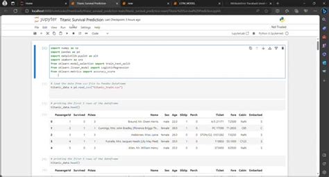 datascience titanicprediction machinelearning bharatintern… gaurav salunkhe