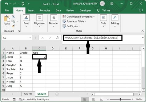 How To Convert Letter Grade To Number In Excel