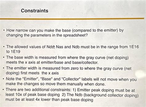 Design A Bipolar Junction Transistor BJT With Chegg Com
